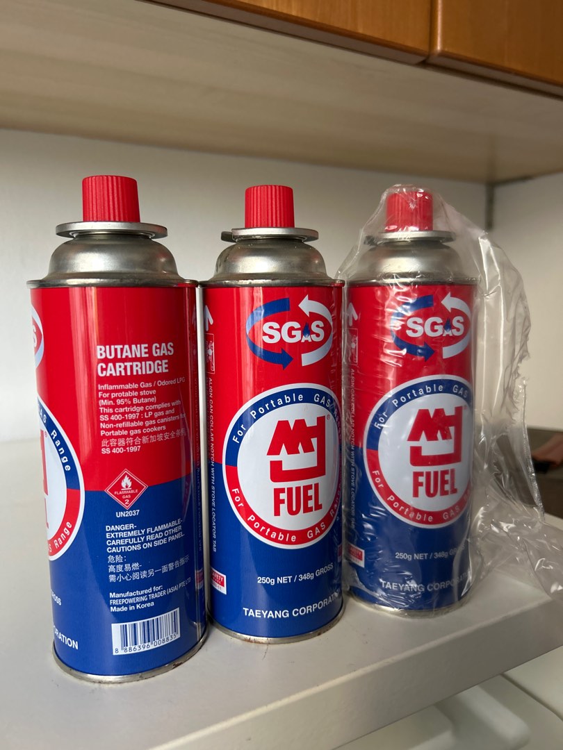 Butane gas cartridge, Everything Else on Carousell