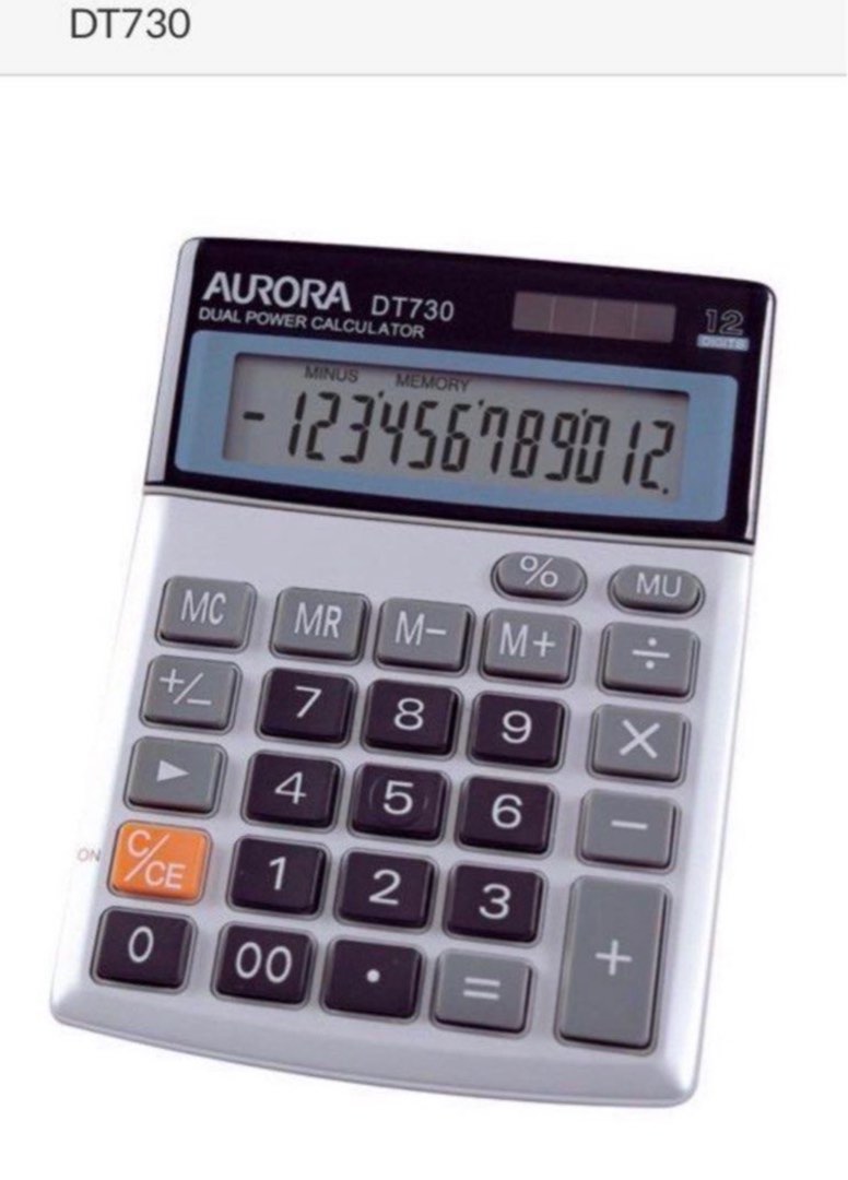 Aurora Calculator, Hobbies & Toys, Stationery & Craft, Stationery ...