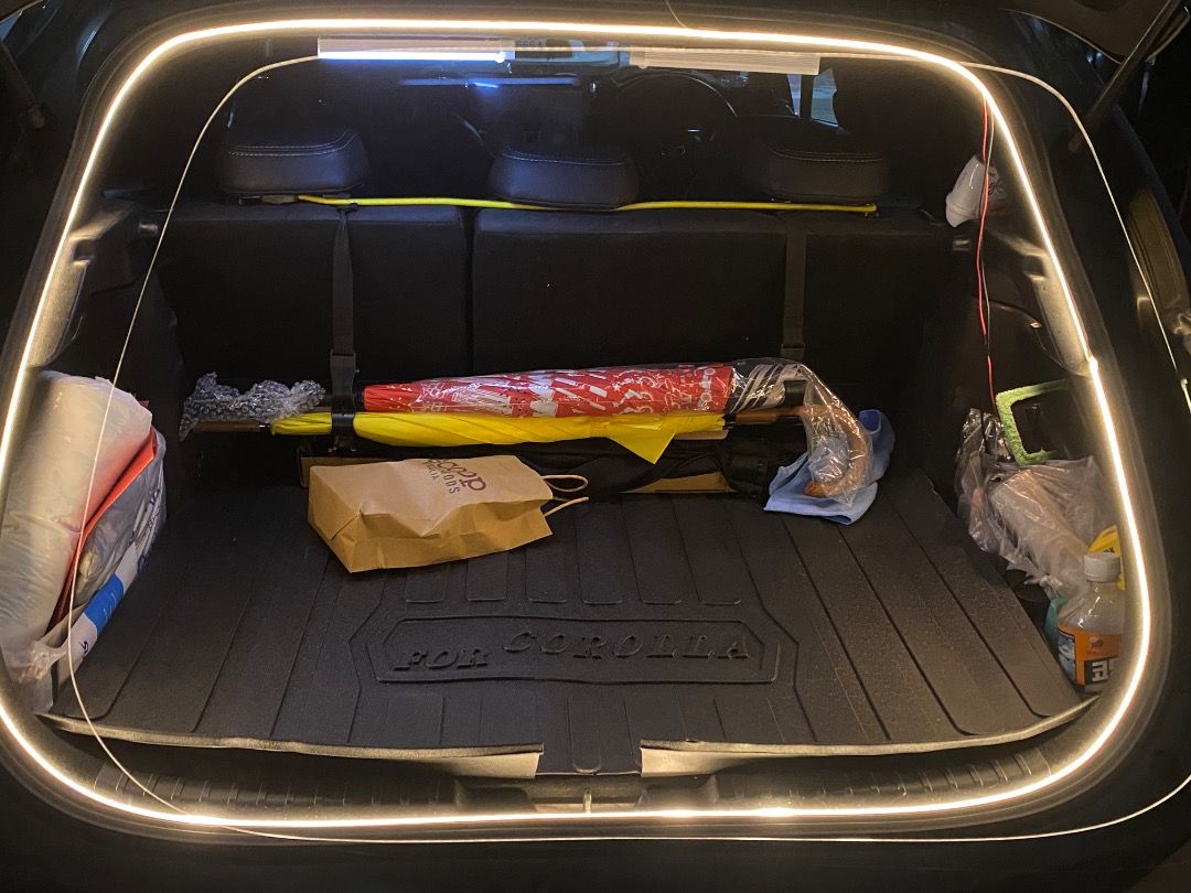 Car boot lighting, Car Accessories, Electronics & Lights on Carousell