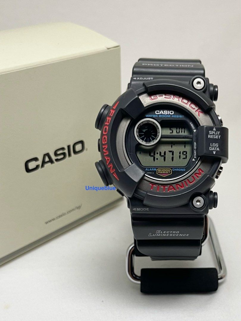 Casio G-Shock Frogman DW-8200 Titanium Digital Dive Watch Retro , Men's ...