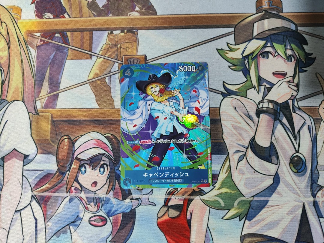 Cavendish AA OP10 One Piece TCG Card Alternate Art Parallel, Hobbies ...