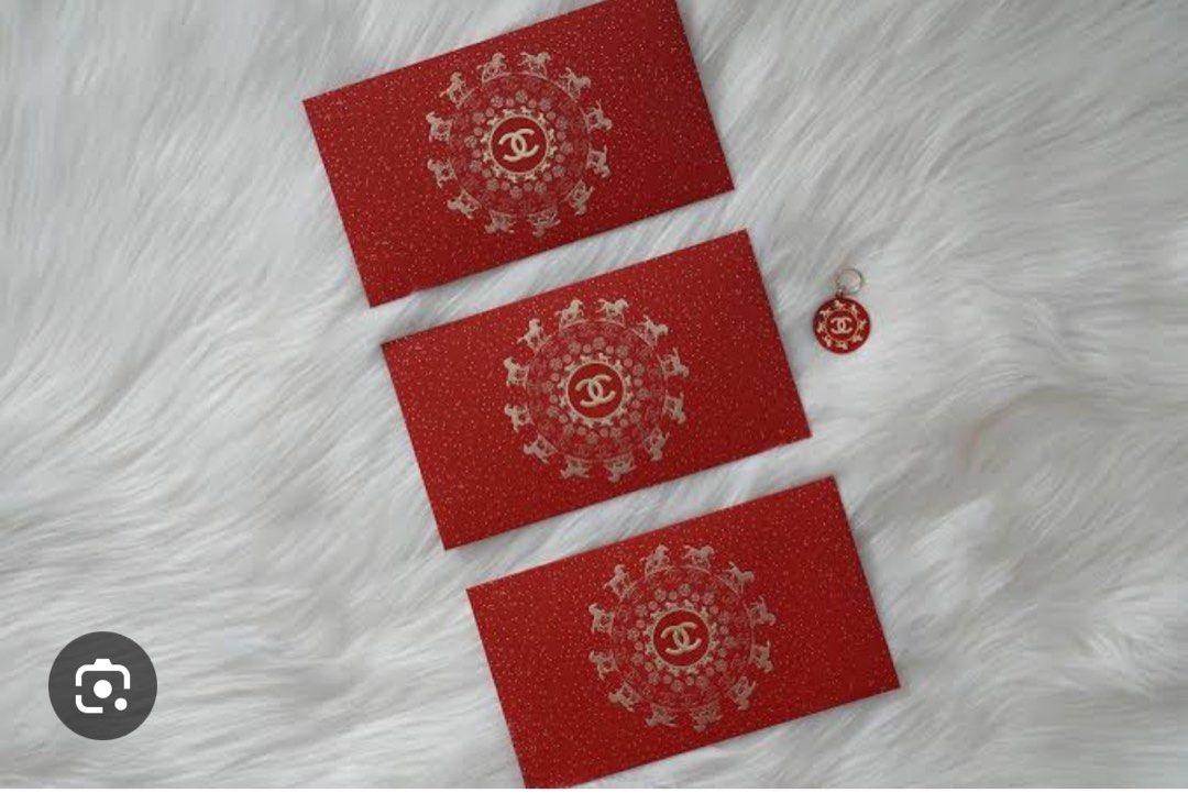 Chanel 2026 red packets (set of 8), Beauty & Personal Care, Face ...
