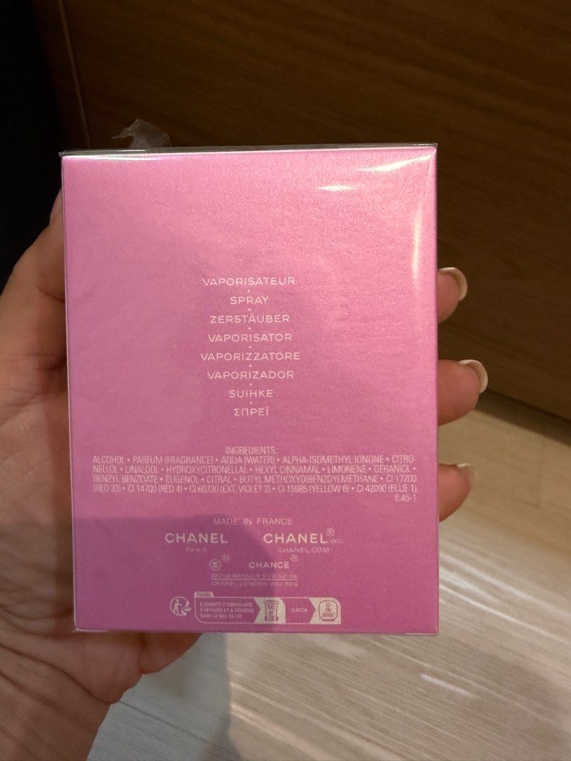 Chanel Chance Eau Tendre Eau de Parfum 50ml, Beauty & Personal Care ...