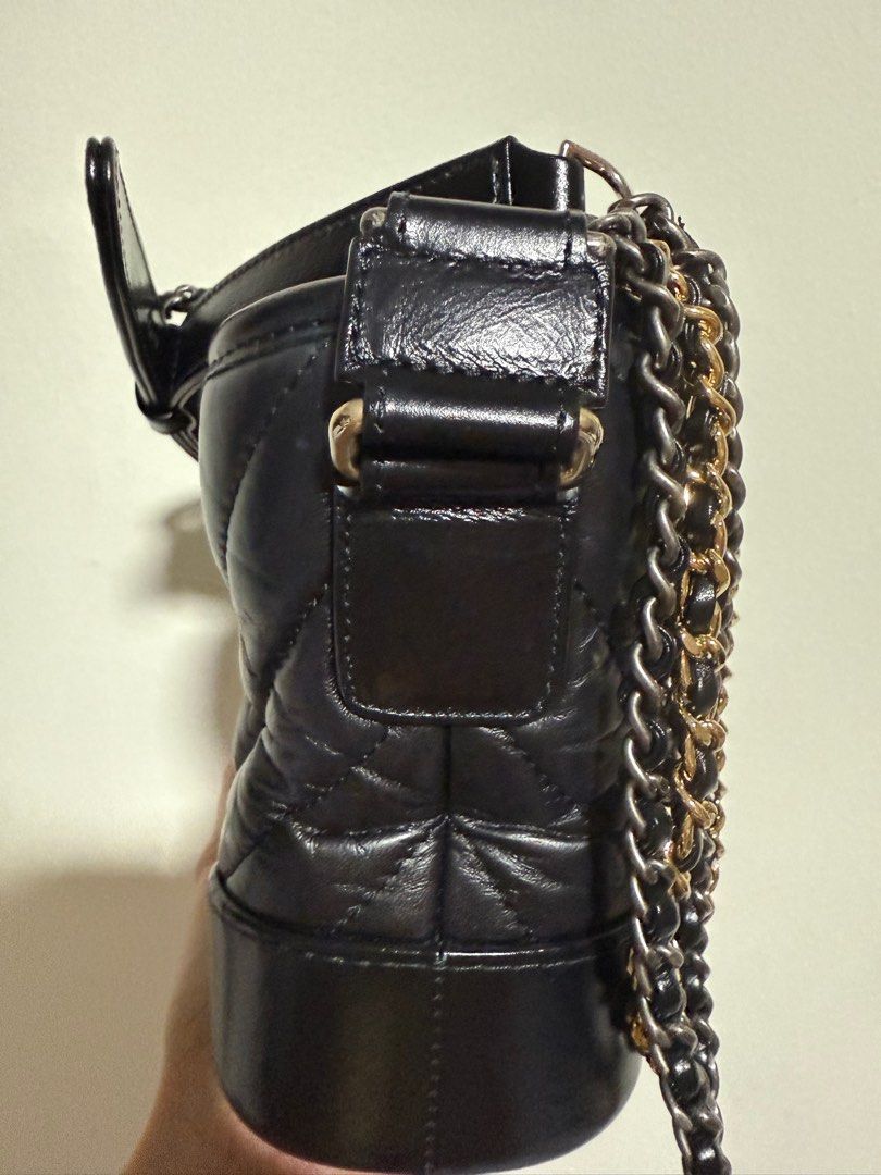 Chanel Gabrielle Hobo Bag - Black, Luxury, Bags & Wallets on Carousell