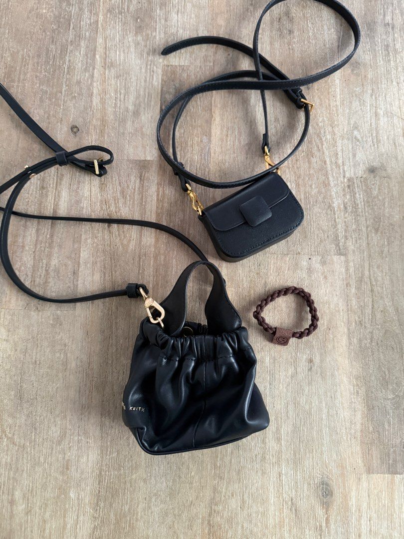 Charles & Keith - Micro Bags, Black, Women's Fashion, Bags & Wallets ...