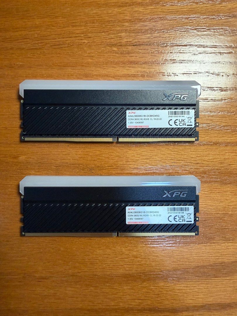 CHEAP ram ddr4 RGB 3600MHZ XPG, Computers & Tech, Parts & Accessories ...