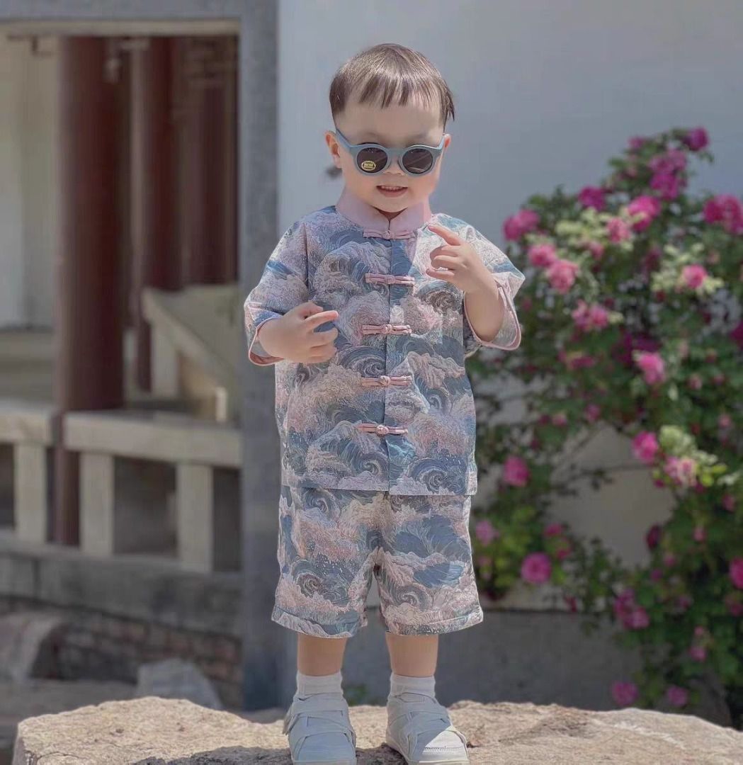 Children Toddler Baby Boy Chinese New Year Racial Harmony Costume ...