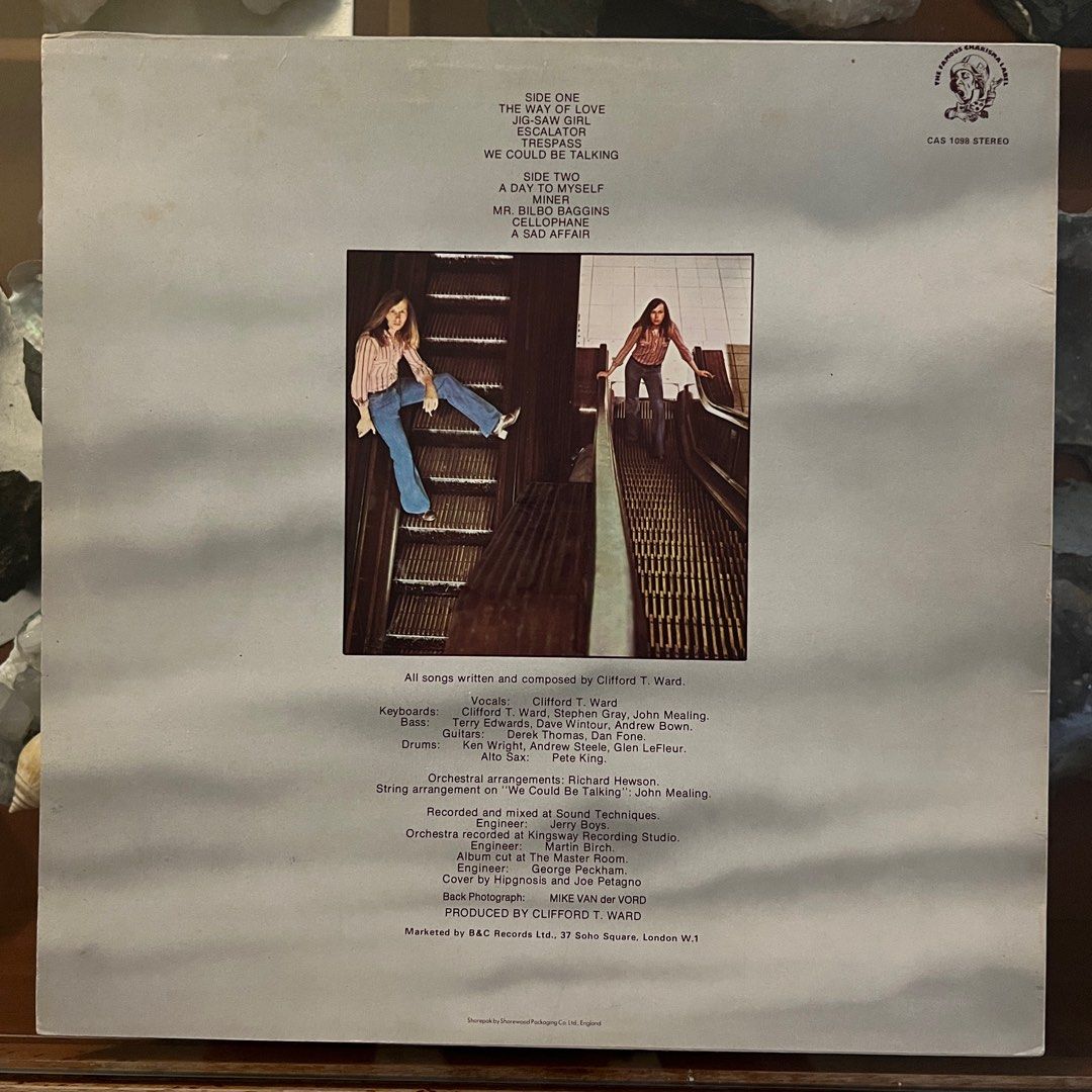 Clifford T. Ward - Escalator Vinyl Record, Hobbies & Toys, Music ...