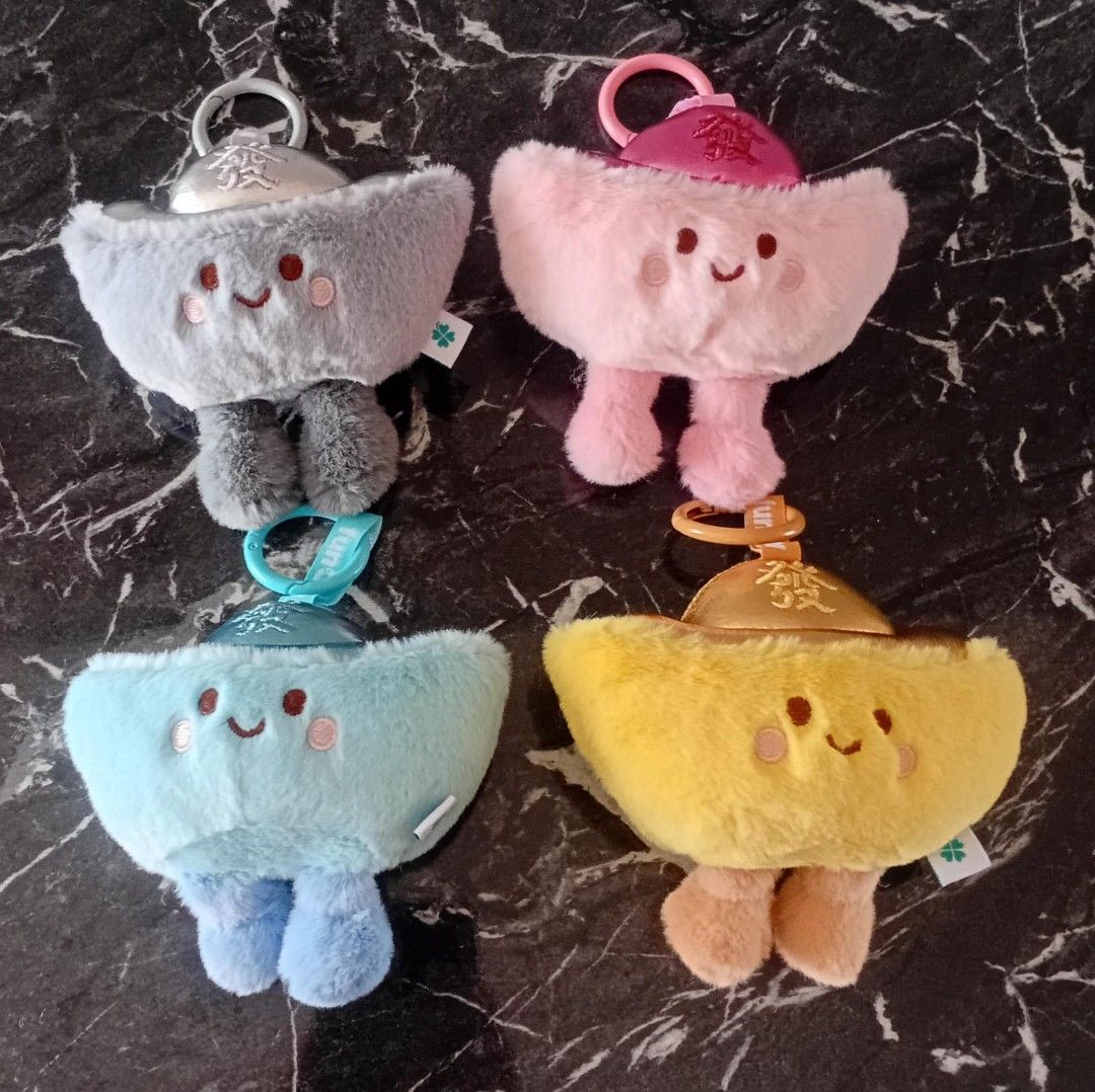 CNY 2026 Ingot Plushie Keychain, Hobbies & Toys, Toys & Games on Carousell