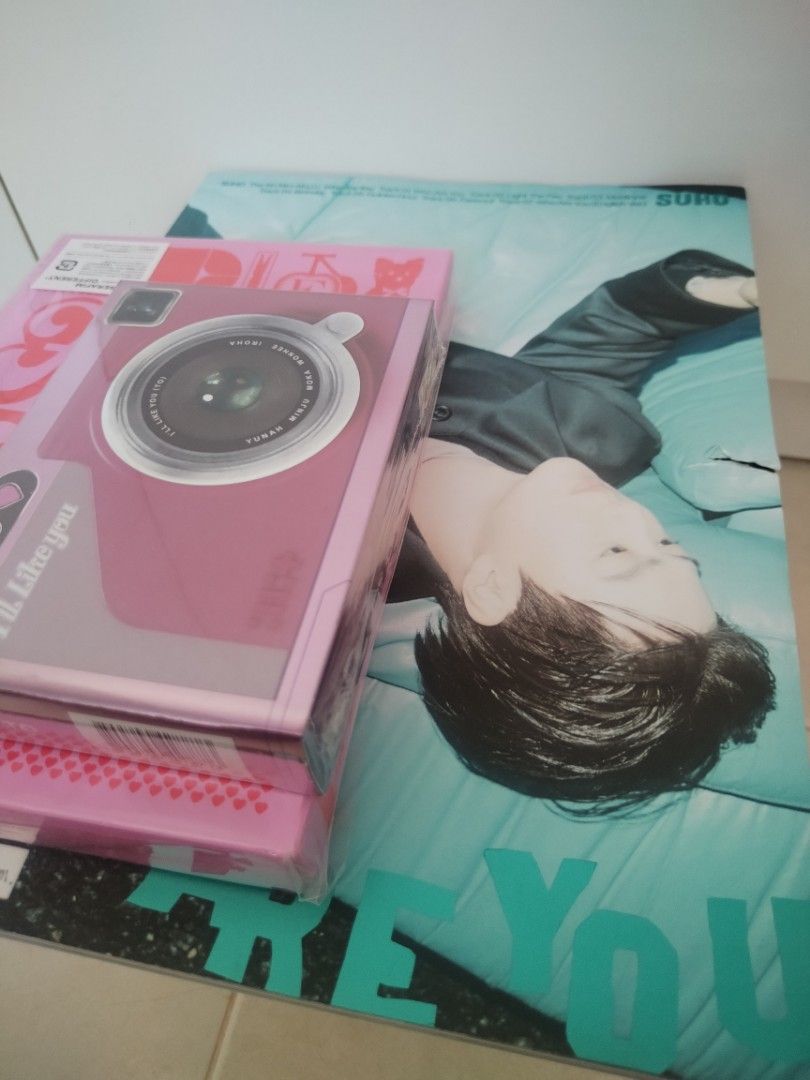 COMBO ALBUM KOREA ILLIT, LE SSERAFIM AND EXO-SUHO, Hobbies & Toys ...