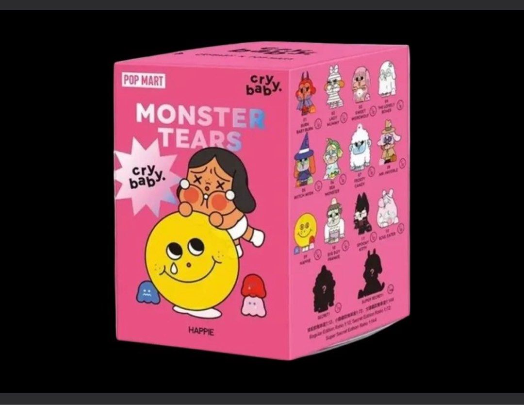 Crybaby Monster Tears Blind Box, Hobbies & Toys, Toys & Games on Carousell