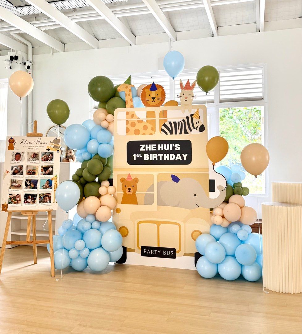 Fully Customised Balloon Backdrop | Decor | Birthday | Baby Shower ...