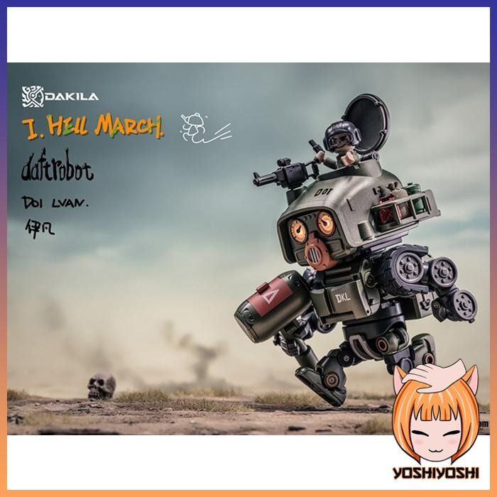 Daftrobots Series 1: Hell March - D01 Lvan, Hobbies & Toys, Toys ...
