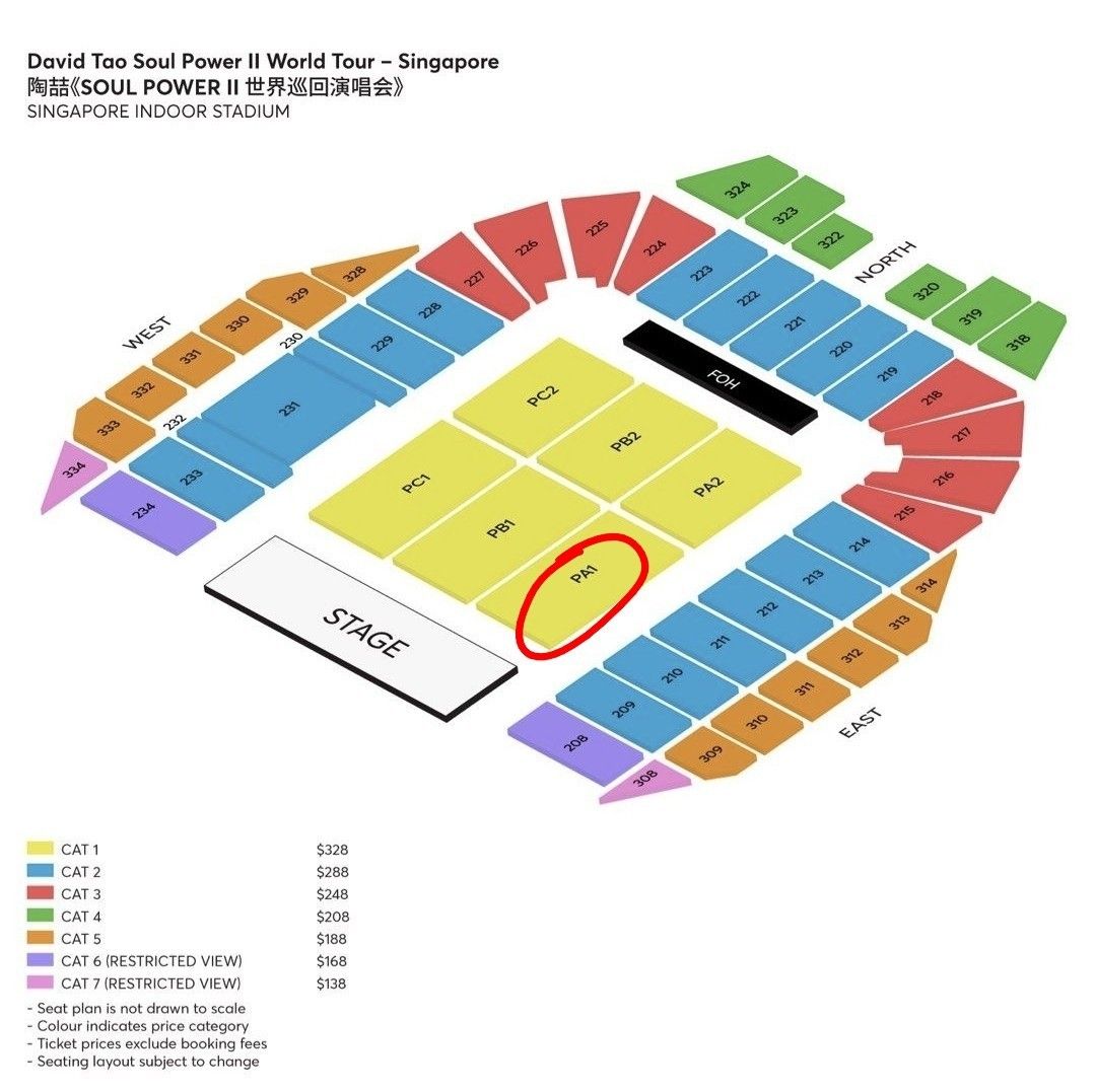 David Tao Tickets, Tickets & Vouchers, Event Tickets on Carousell