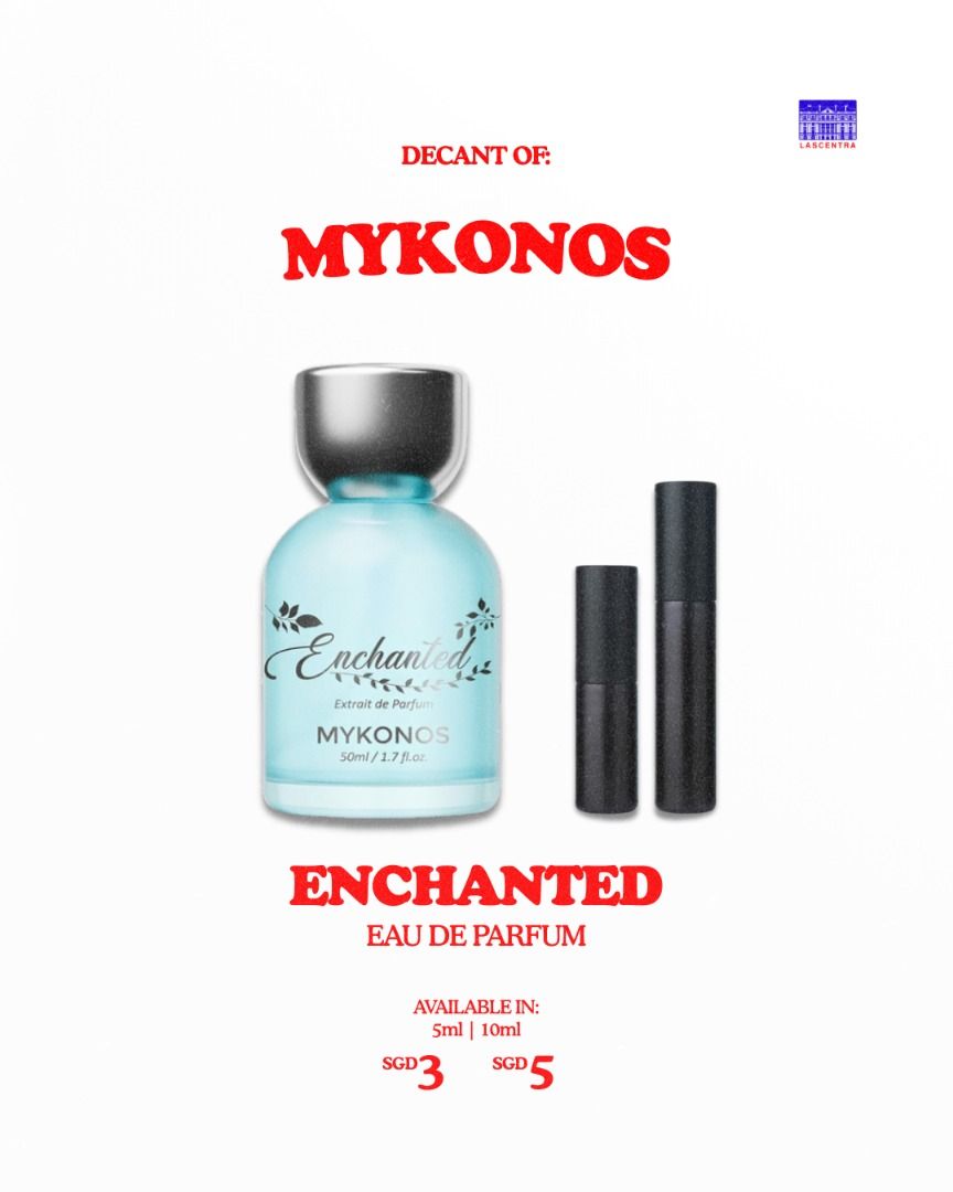 Decant of Mykonos Enchanted [EDP], Beauty & Personal Care, Fragrance ...