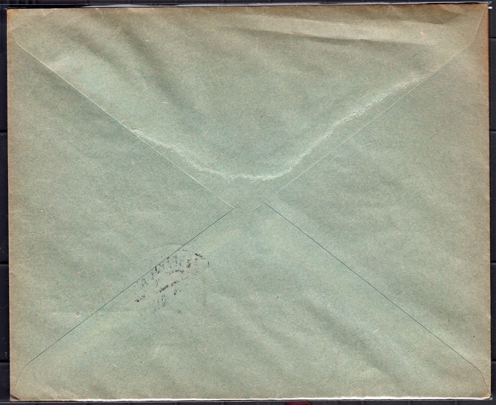 Denmark 1940 Cover with 15 ore violet Postage Due stamp from Copenhagen ...