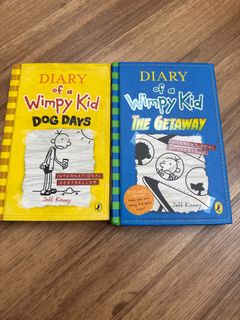 Diary of a Wimpy Kid Books - 2 Books, Hobbies & Toys, Books & Magazines ...