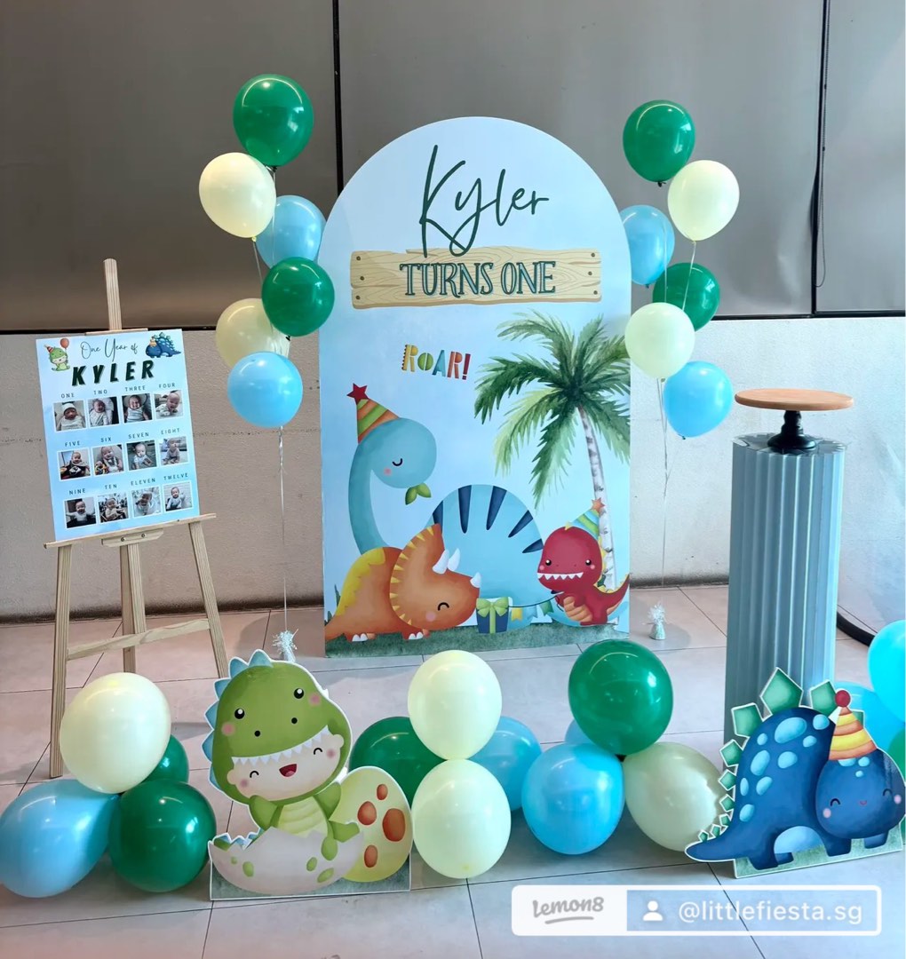 Dinosaur Themed Party, Hobbies & Toys, Occasions & Party Supplies on ...