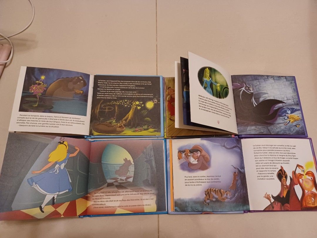 Disney French Story Books with CDs, Hobbies & Toys, Books & Magazines ...