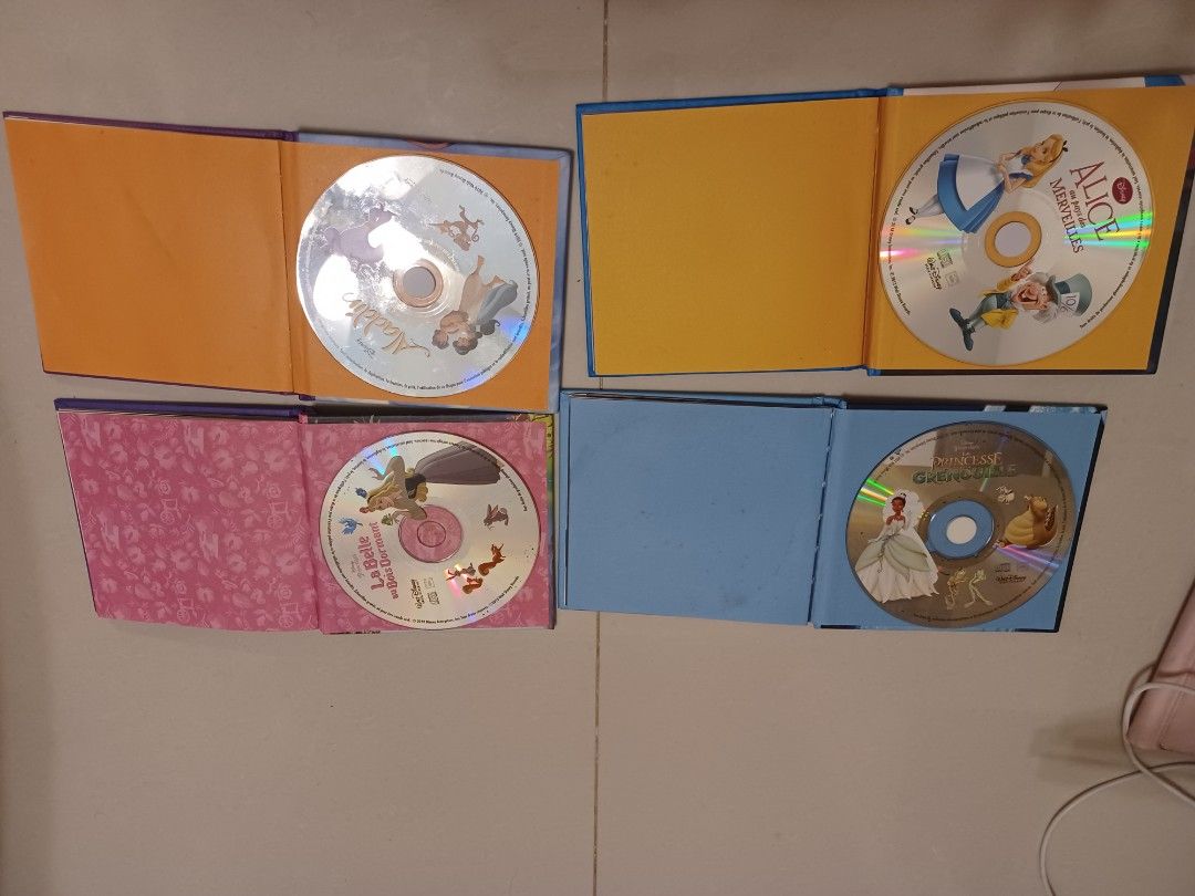 Disney French Story Books with CDs, Hobbies & Toys, Books & Magazines ...