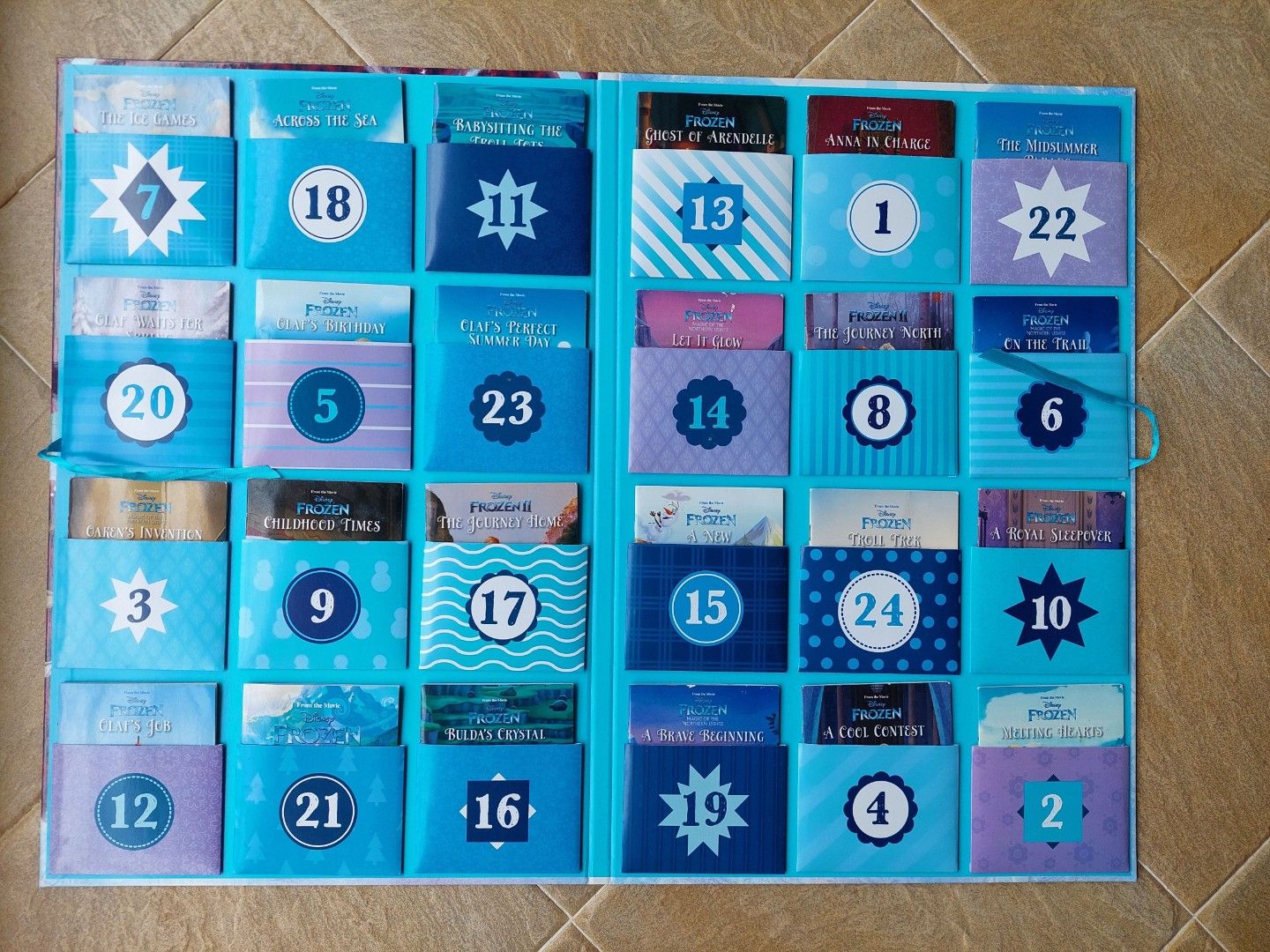 Disney Frozen Storybook Advent Calendar, Hobbies & Toys, Books ...