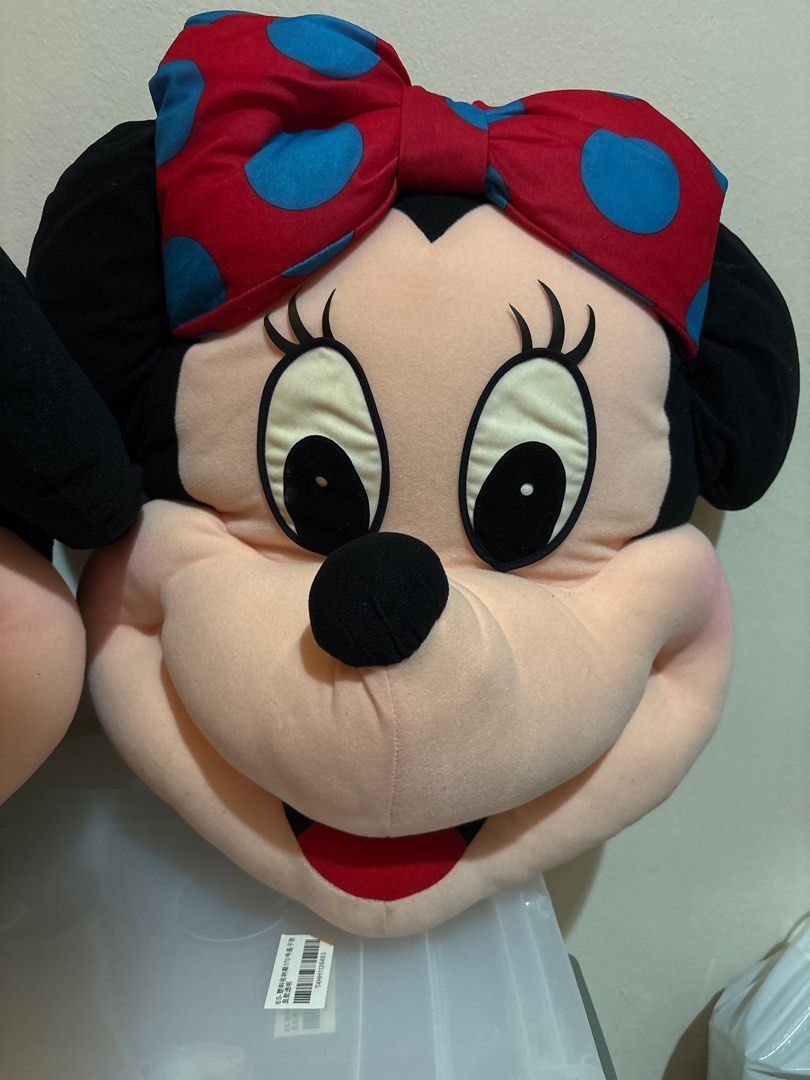 Disney Mickey & Minnie Mouse Plush Pillows, Hobbies & Toys, Toys ...