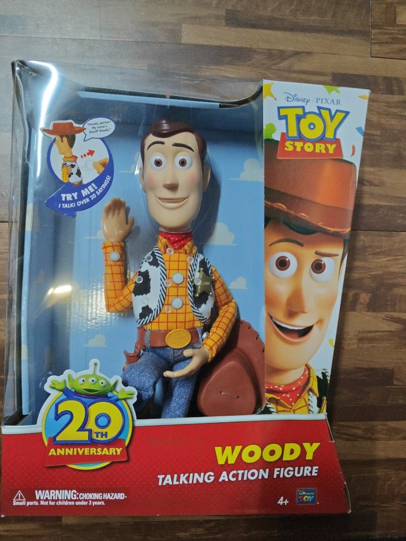 Disney Pixar Toy Story Woody Talking Action Figure, Hobbies & Toys ...