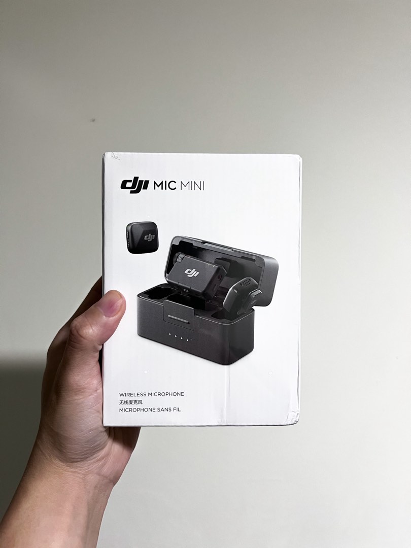 DJI Mic Mini Wireless Microphone, Audio, Microphones on Carousell