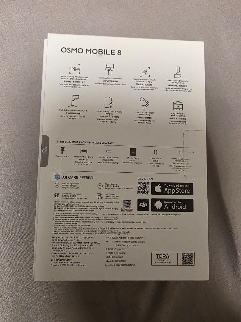 DJI Osmo Mobile 8 Smartphone Stabilizer, Photography, Photography ...