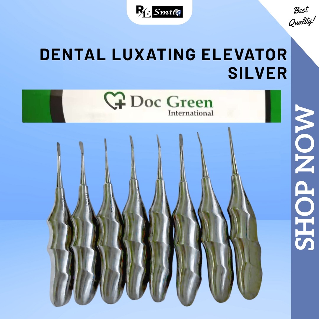 Doc Green Dental Luxating Elevator Silver, Health & Nutrition, Medical ...