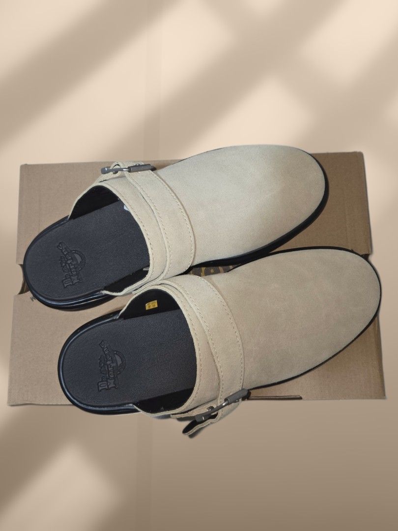 Dr. Martens Brookline Mule - Light Tan, Men's Fashion, Footwear ...