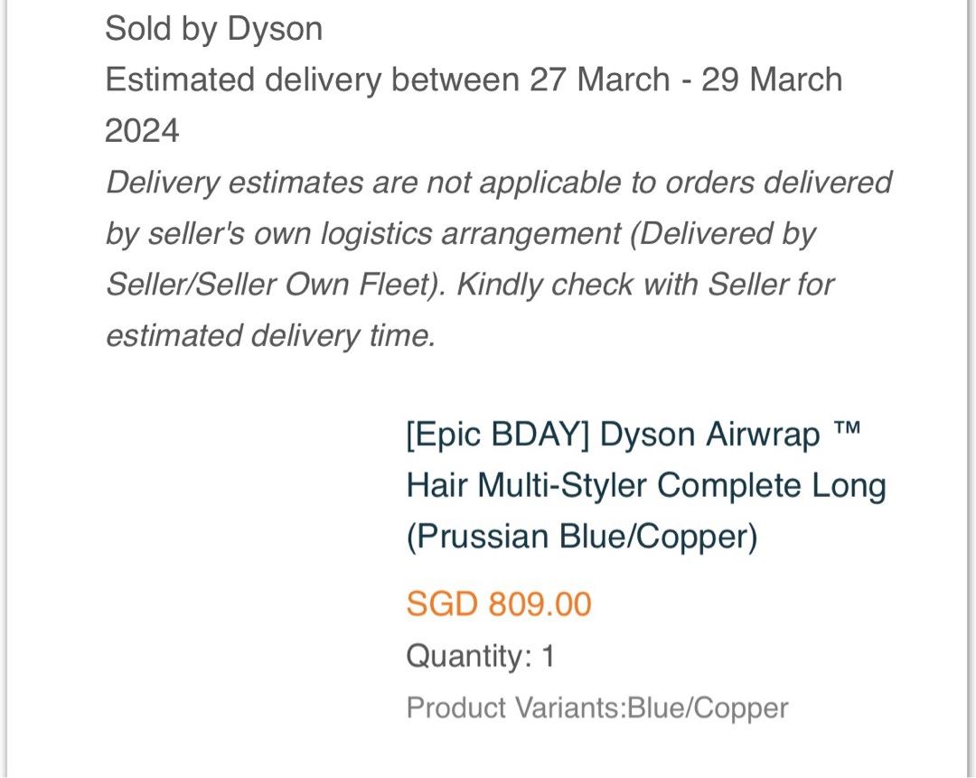 Dyson Airwrap Multi-Styler Complete Long (Prussian Blue/Copper), Beauty ...