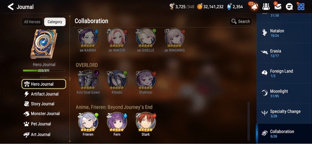 Epic Seven Rare Name Account, Video Gaming, Gaming Accessories, In-Game ...