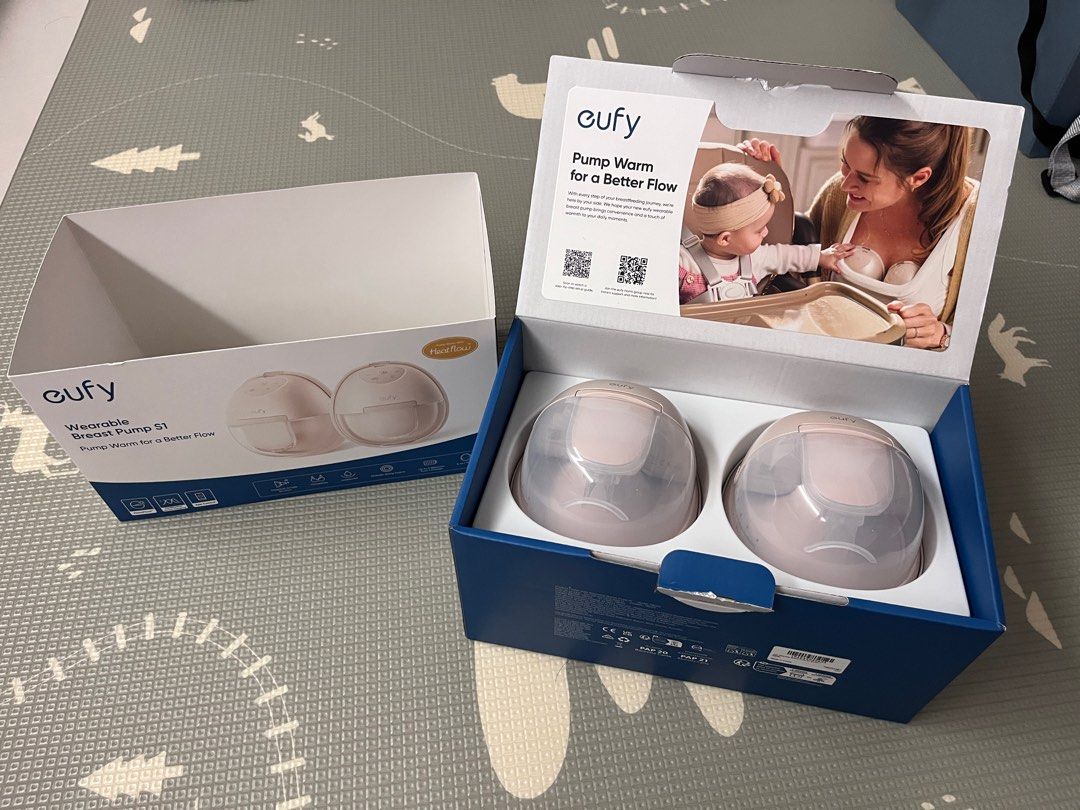 Eufy Wearable Breast Pump S1 , Babies & Kids, Nursing & Feeding ...