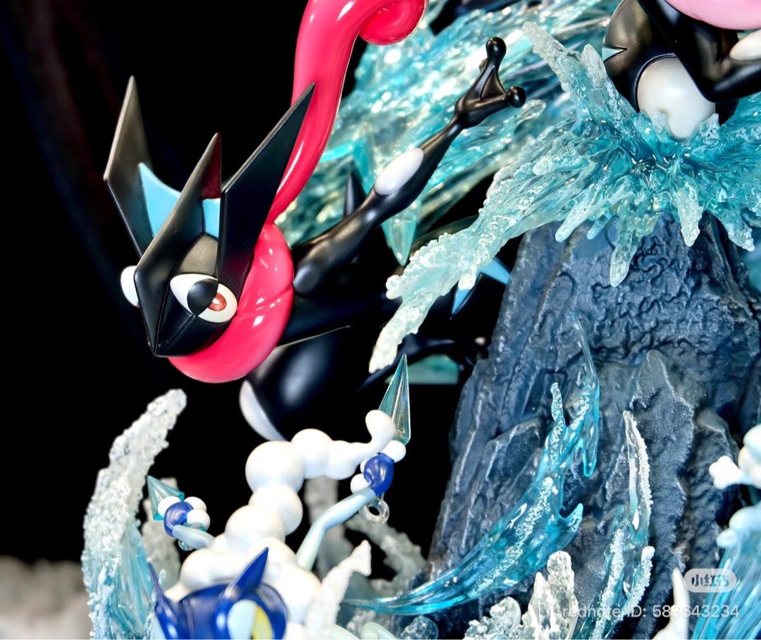 fantasy studio Pokemon Ash & Greninja hidden edition GK resin statue ...
