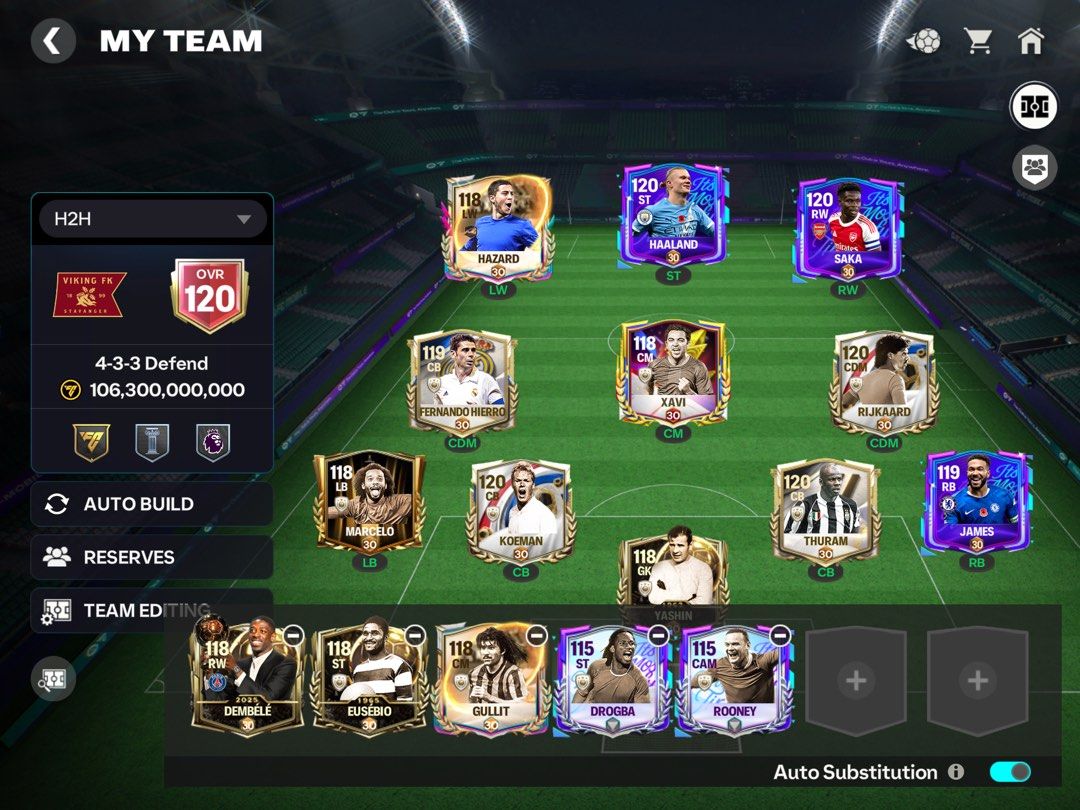 FC Mobile Account 120 OVR, Video Gaming, Gaming Accessories, Game Gift ...