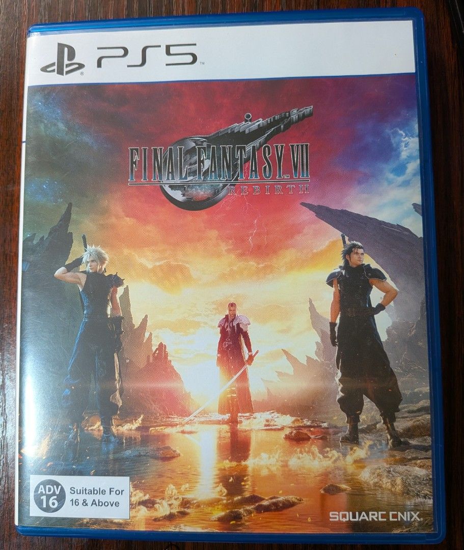 Final Fantasy VII Rebirth - PS5, Video Gaming, Video Games, PlayStation ...