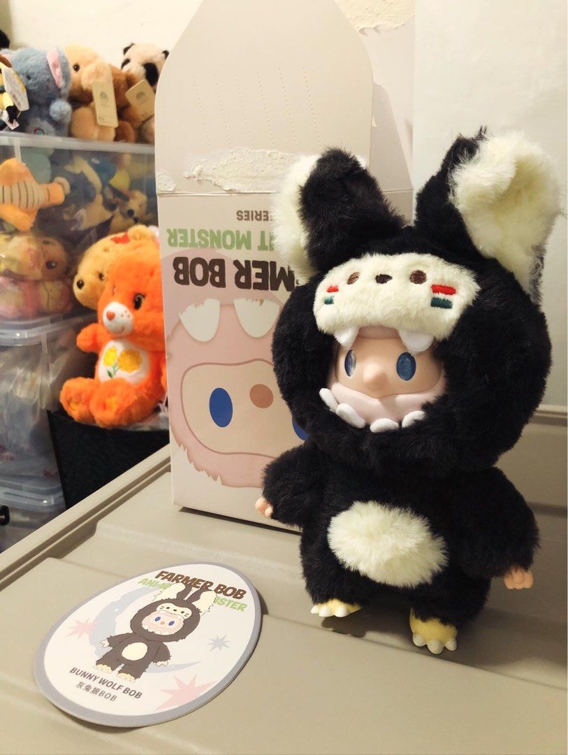 Finding Unicorn x Farmer Bob Ani-Night Monster Series Plush Blind Box ...