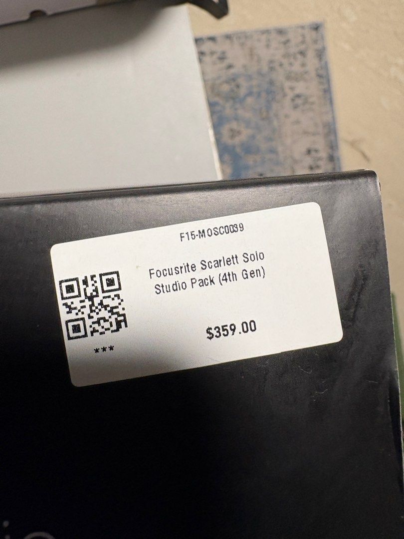 Focusrite Scarlett Solo Studio Pack (4th Gen), Hobbies & Toys, Musical Instruments on Carousell