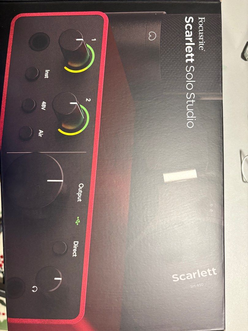 Focusrite Scarlett Solo Studio Pack (4th Gen), Hobbies & Toys, Musical Instruments on Carousell