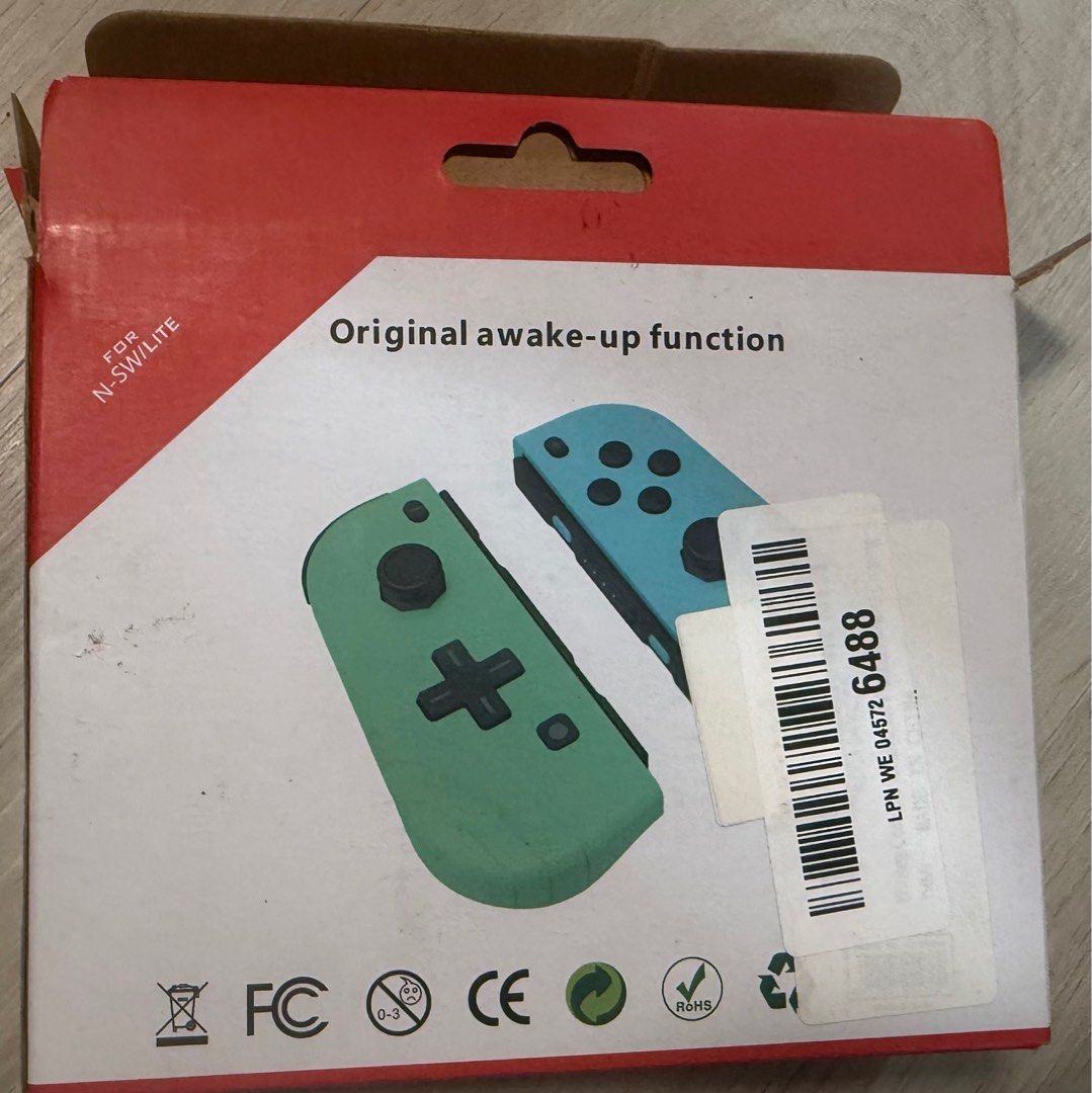 For Nintendo - Switch Joy-Con Controller - Green/Blue, Video Gaming ...