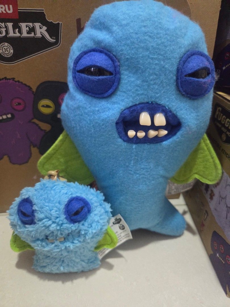 Fuggler Angry Blue Fish Set, Hobbies & Toys, Toys & Games on Carousell