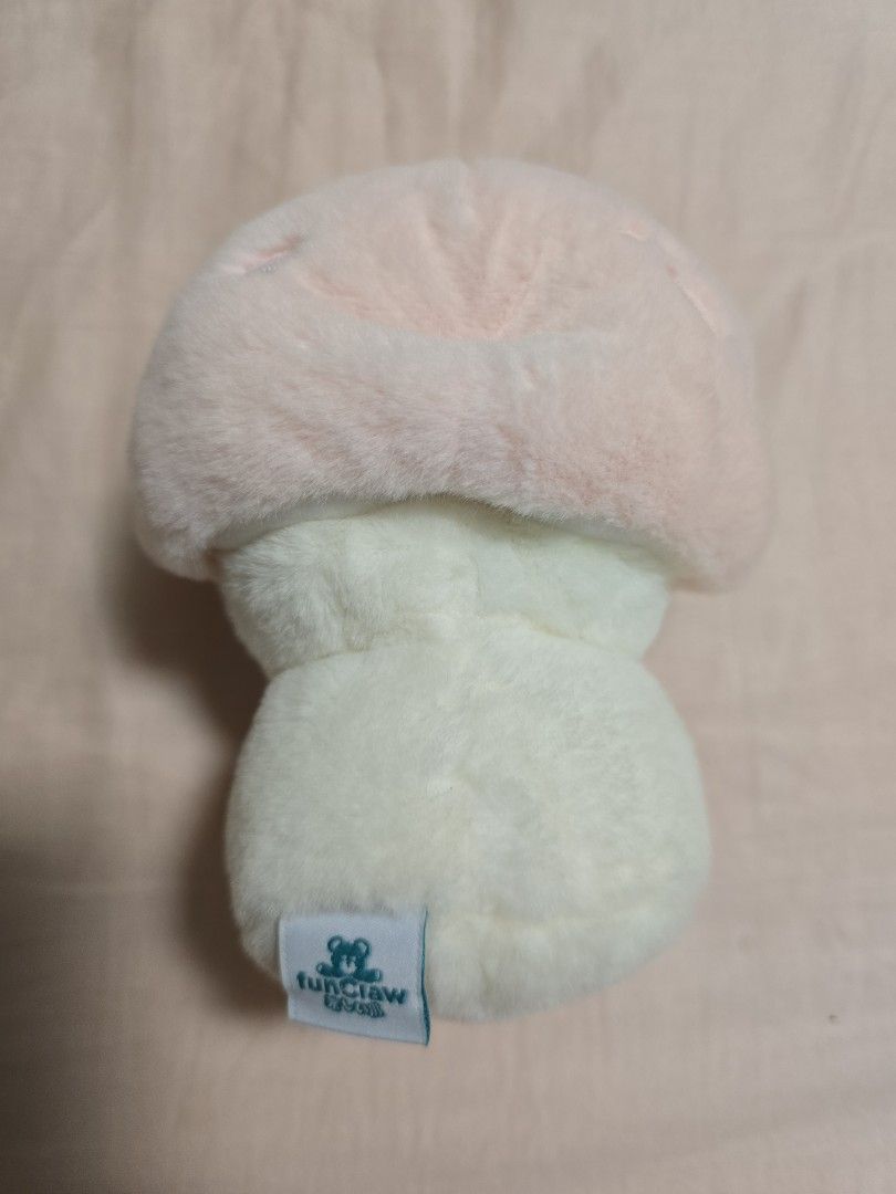 Funclaw Mushroom Plush Toy, Hobbies & Toys, Toys & Games on Carousell