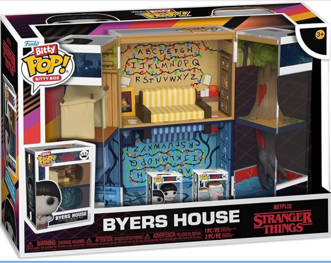 Funko Bitty Pop! Bitty Boxes: Stranger Things - Byers House Playset ...