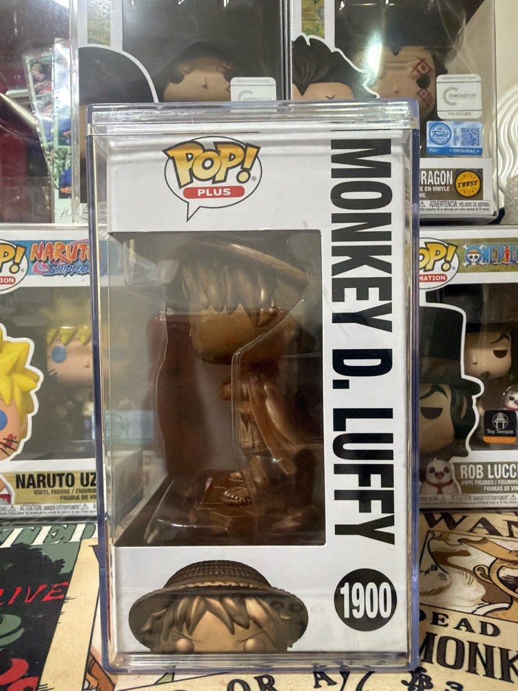 Funko Pop! Animation One Piece Monkey D Luffy Bronze Statue 25th ...