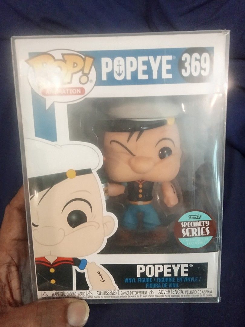 Funko Pop! Animation: Popeye #369 Specialty Series, Hobbies & Toys, Toys & Games on Carousell