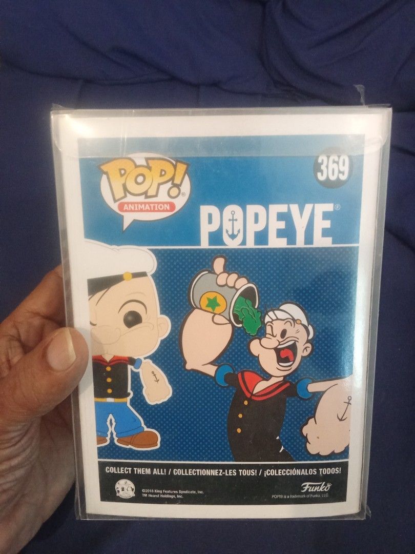 Funko Pop! Animation: Popeye #369 Specialty Series, Hobbies & Toys ...