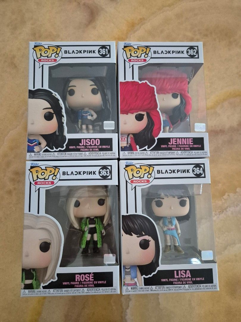 Funko Pop! Rocks BLACKPINK Shut Down Figures, Hobbies & Toys, Toys ...