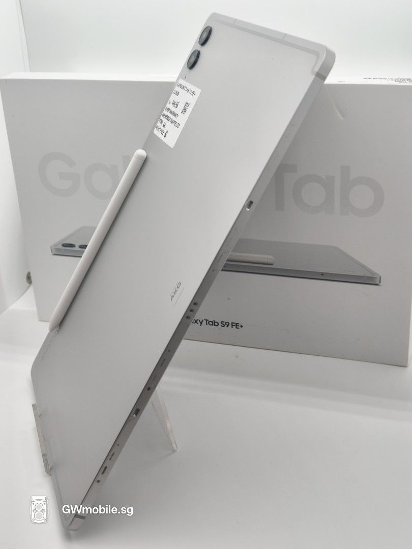 Galaxy Tab S9 FE+ (WiFi) 128GB Silver, Mobile Phones & Gadgets, Tablets ...