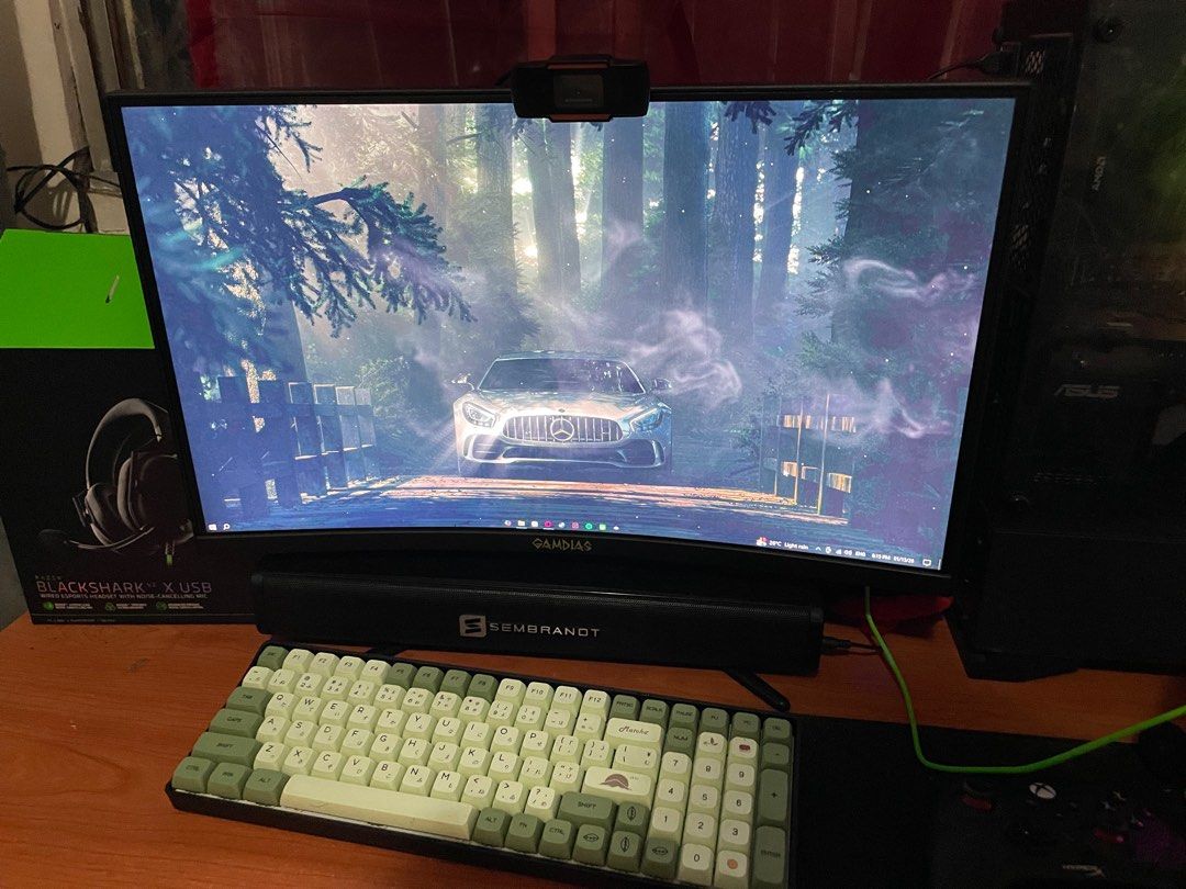 Gaming PC Complete Set - RX 6600, Ryzen 5 5600G, 24″ 180Hz Monitor ...